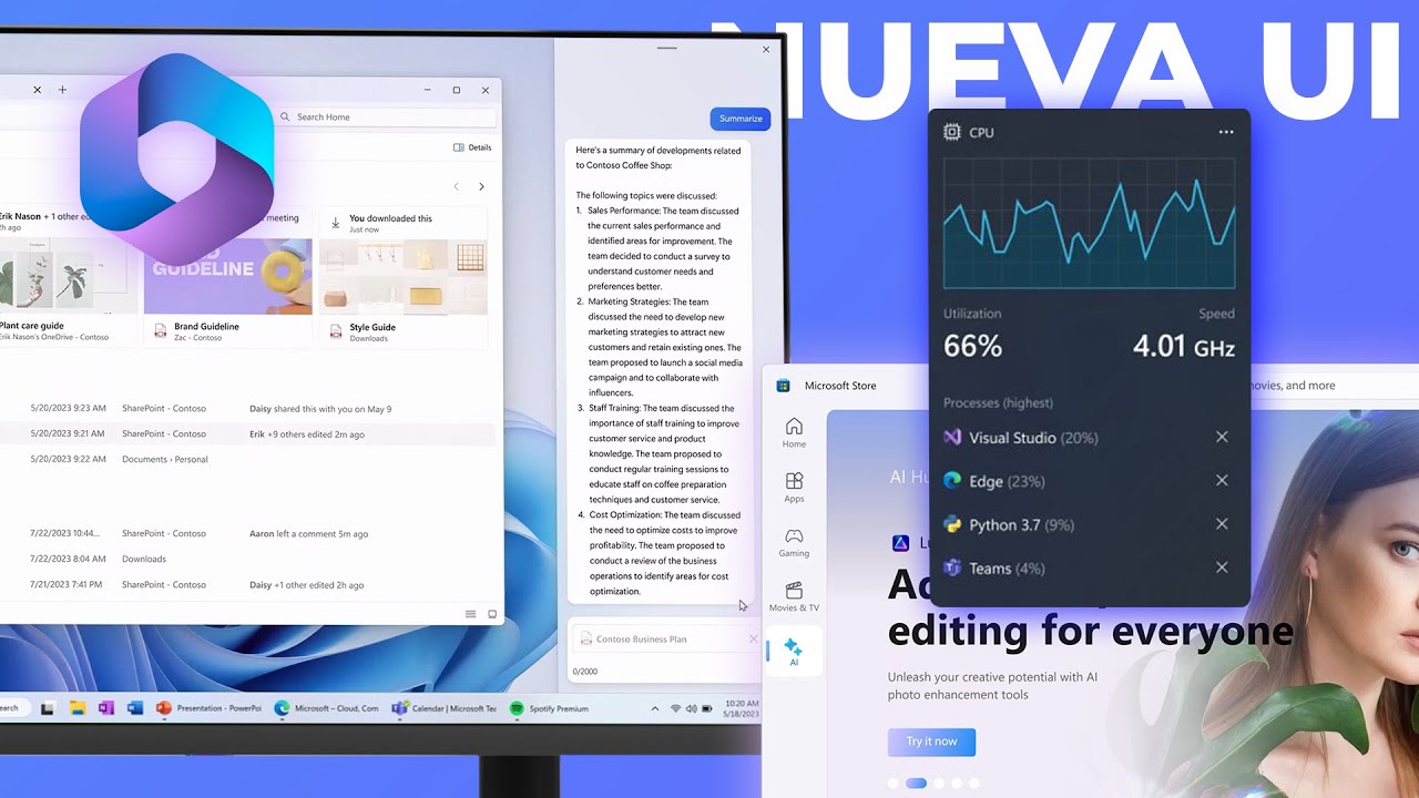 El nuevo Windows 11 con IA cambia la manera de utilizar una PC para ...