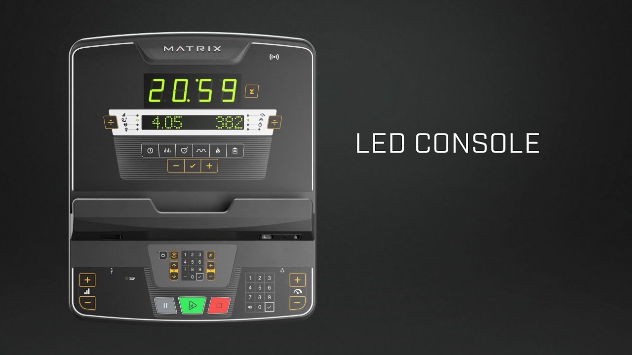 MATRIX Fitness Indonesia: LED Console Walkthrough - YouTube