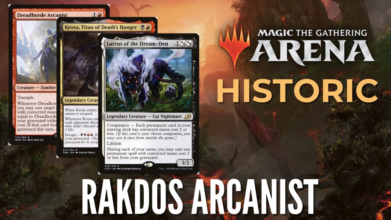 MTG HISTORIC RAKDOS ARCANIST DECK - YouTube