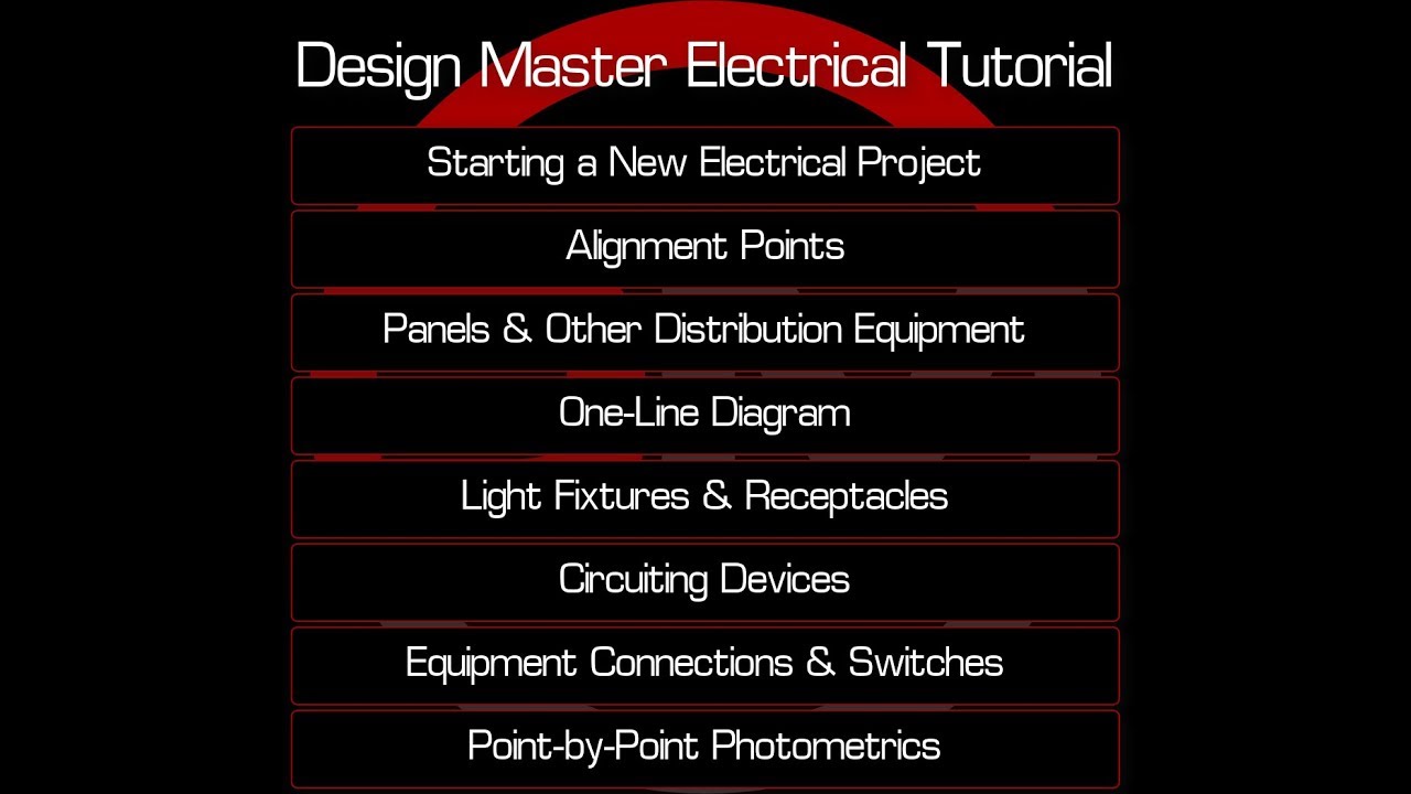 Design Master Electrical for AutoCAD Tutorial | Part 5: Circuiting Devices - YouTube