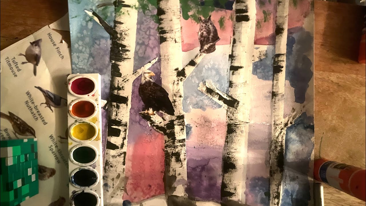 Super normal birch tree tutorial starring boy and cats :) - YouTube