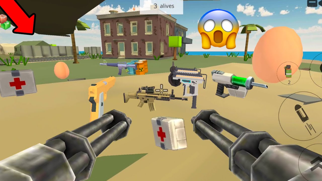 BattleRoyalePvP Chicken Gun Game || Pro VS Hacker || Best Online Games ...