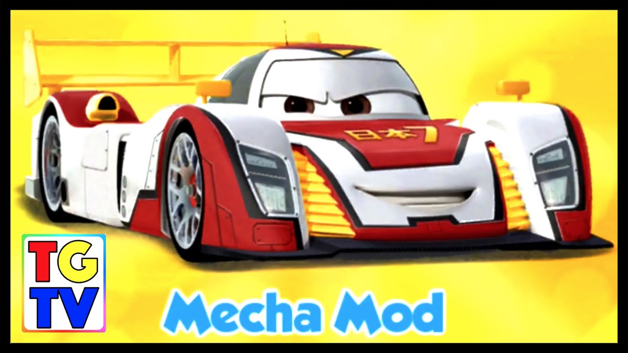Cars: Fast as Lightning NEON RACING! Mecha Mod Shu Unlocked vs Wingo ...