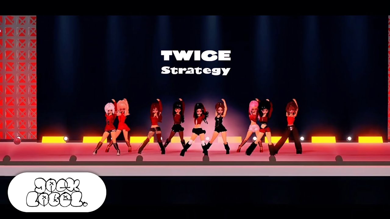 TWICE - Strategy (Special Stage) Roblox 4K | JACK. - YouTube