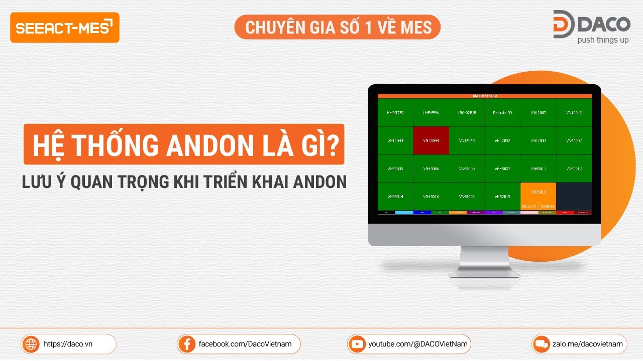 Hệ Thống Andon Là Gì? Lưu Ý Quan Trọng Khi Triển Khai Andon - YouTube