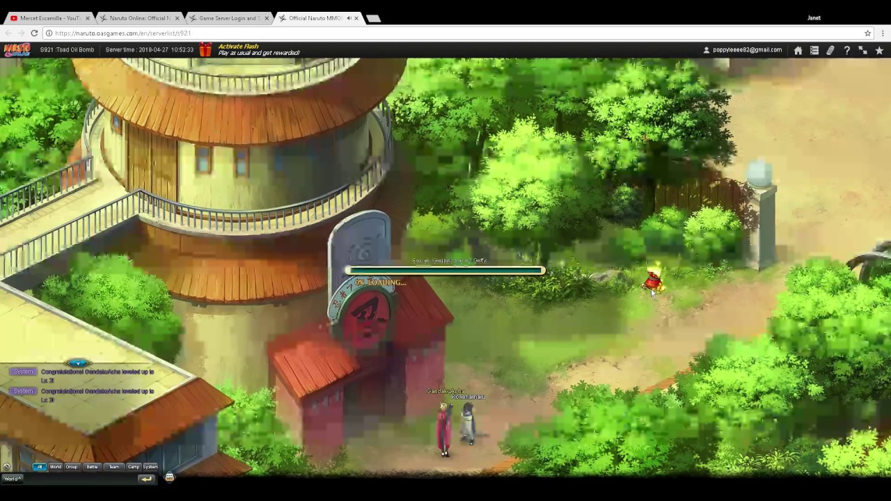 Official Naruto MMORPG Game - YouTube