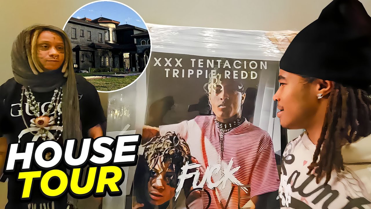 Trippie Redd’s House Tour with Plaqueboymax! - YouTube