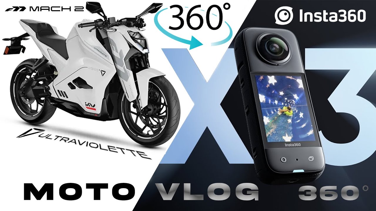 EP1 - MY FIRST MotoVlog 360d | Insta360x3 Issues | Ultraviolette F77 ...