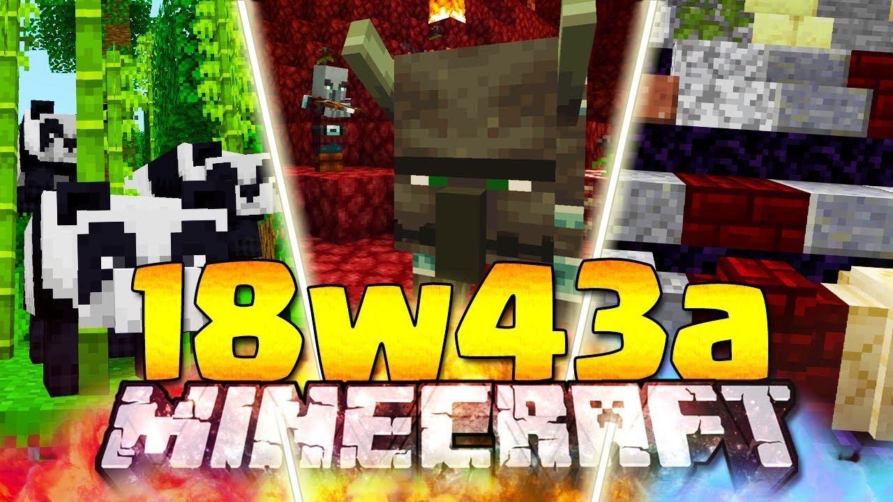 PRIMO SNAPSHOT DELLA 1.14 - Minecraft ITA - 18w43a: Panda, Bamboo ...