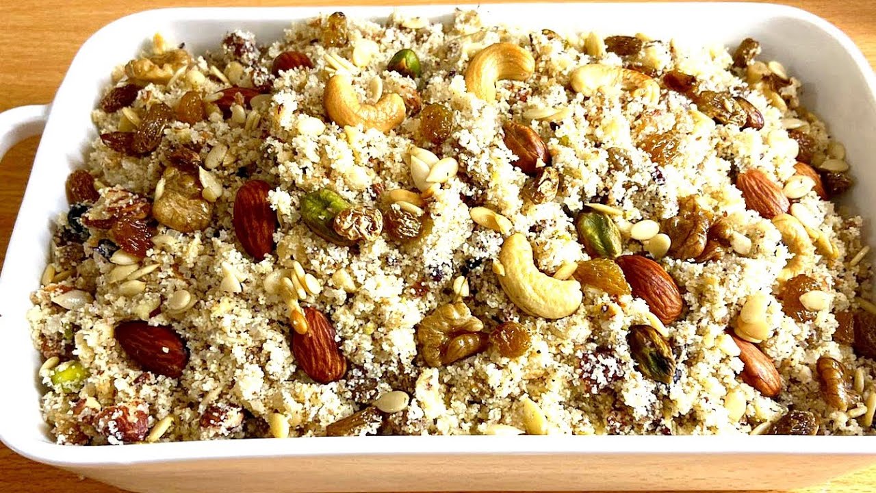 Homemade Panjeeri | Delicious Taste | Easy Recipe |By Z's Cuisine ...