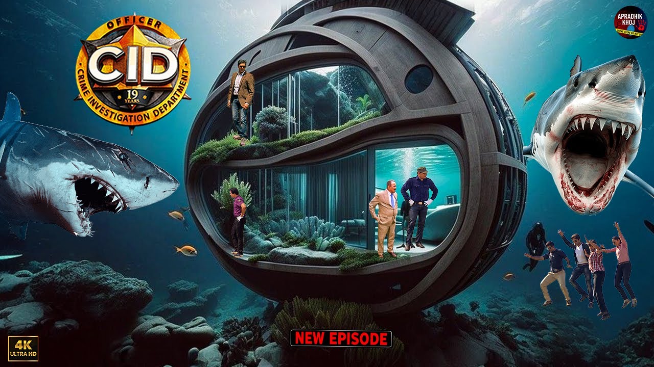 CID उतरी समंदर की गहराई में – खूनी शार्क से हुआ खौफनाक सामना | CID | सी ...