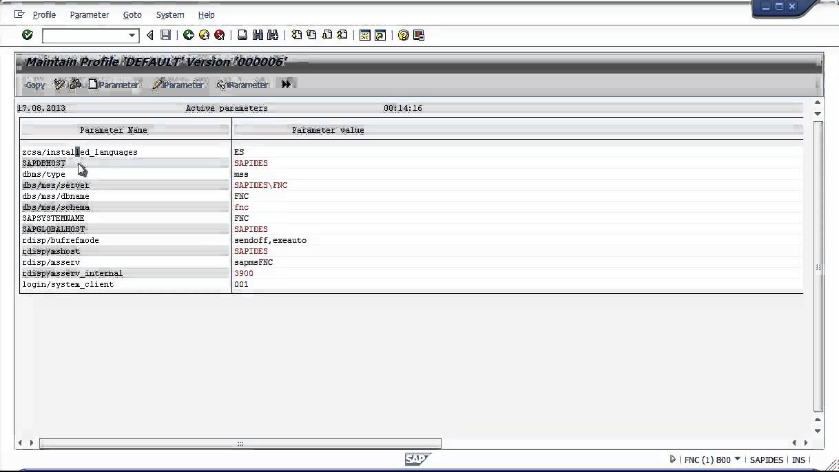 SAP IDES Cambiar idioma - YouTube