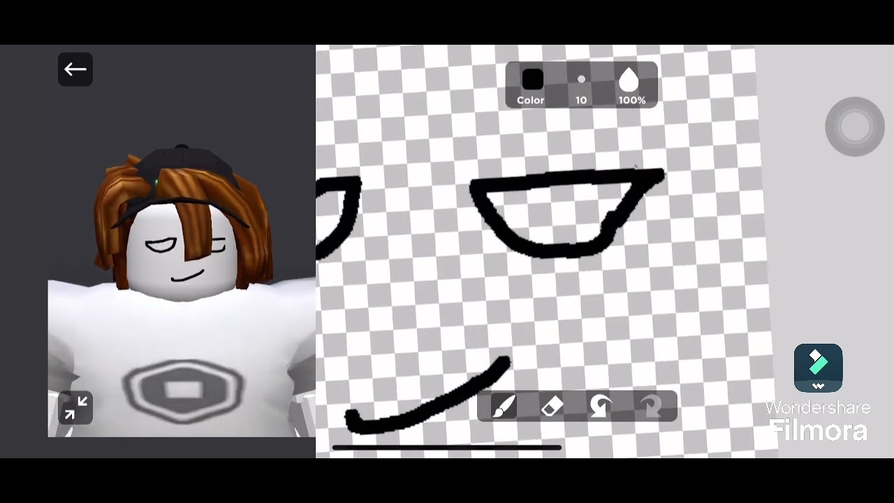 Making face in Blox world - YouTube