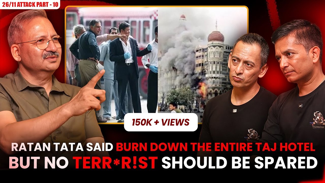 26/11 Attack – Part 10: Ratan Tata said burn down the entire Taj hotel ...