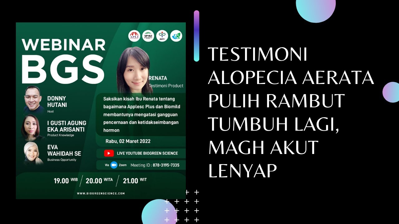 testimoni alopecia aerata atau botak / pitak koin akibat auto imun ...