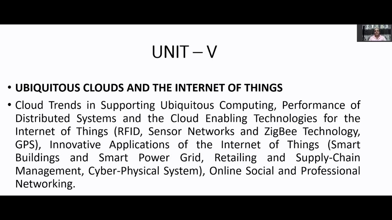 Unit V 2020 03 23 32 10 Part 1 - YouTube