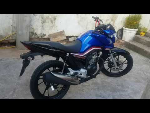 cg TITAN 160 2021 AZUL 0km - YouTube