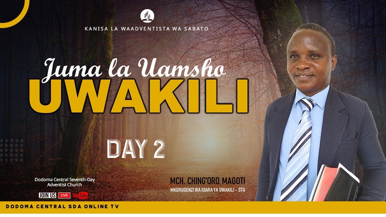 🔴#LIVE! Dodoma Central SDA Church II JUMA LA UWAKILI 2023 II DAY 2: Pr ...