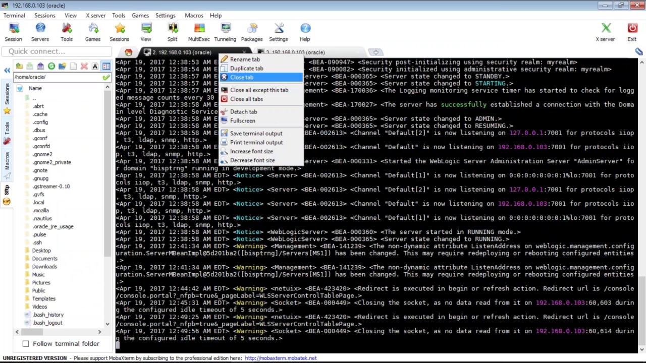 Weblogic Nodemanager And Managed Server Setup Youtube 3866