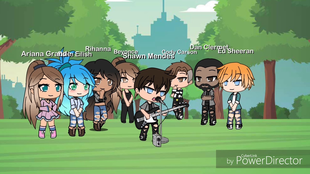 Celebrity SiNg OfF||Enjoy||Gacha Life - YouTube