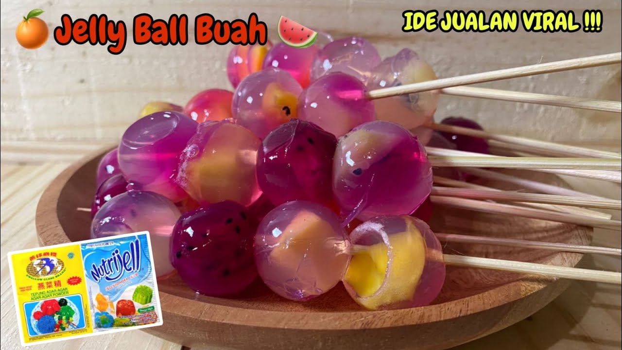SATE JELLY BALL !! IDE JUALAN VIRAL UNTUNG MELIMPAH - YouTube