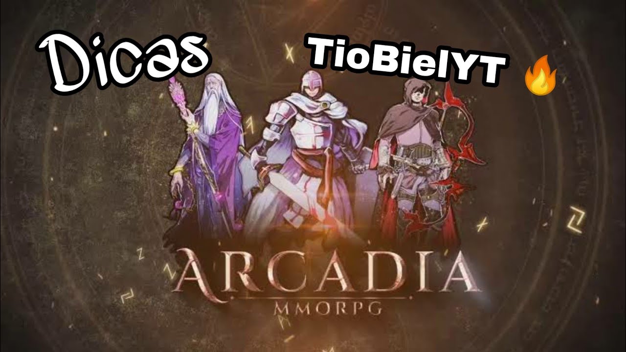 Arcádia MMORPG Gameplay PT BR O início - YouTube