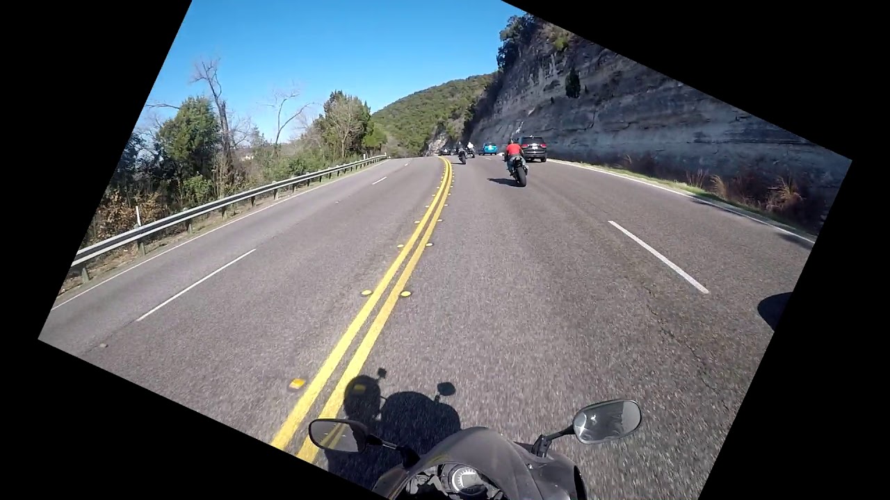 2222 Motorcycle Ride to Lake Travis - YouTube