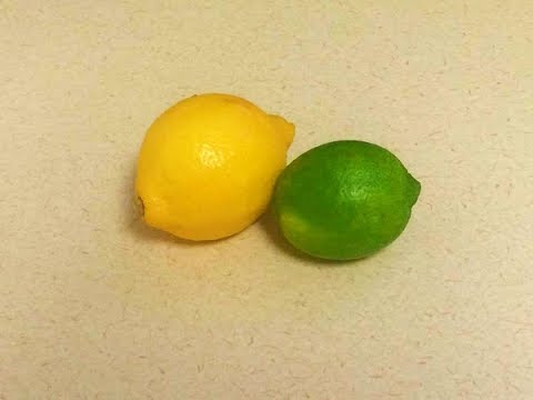 A Little Science Experiment with Lemons and Limes - YouTube