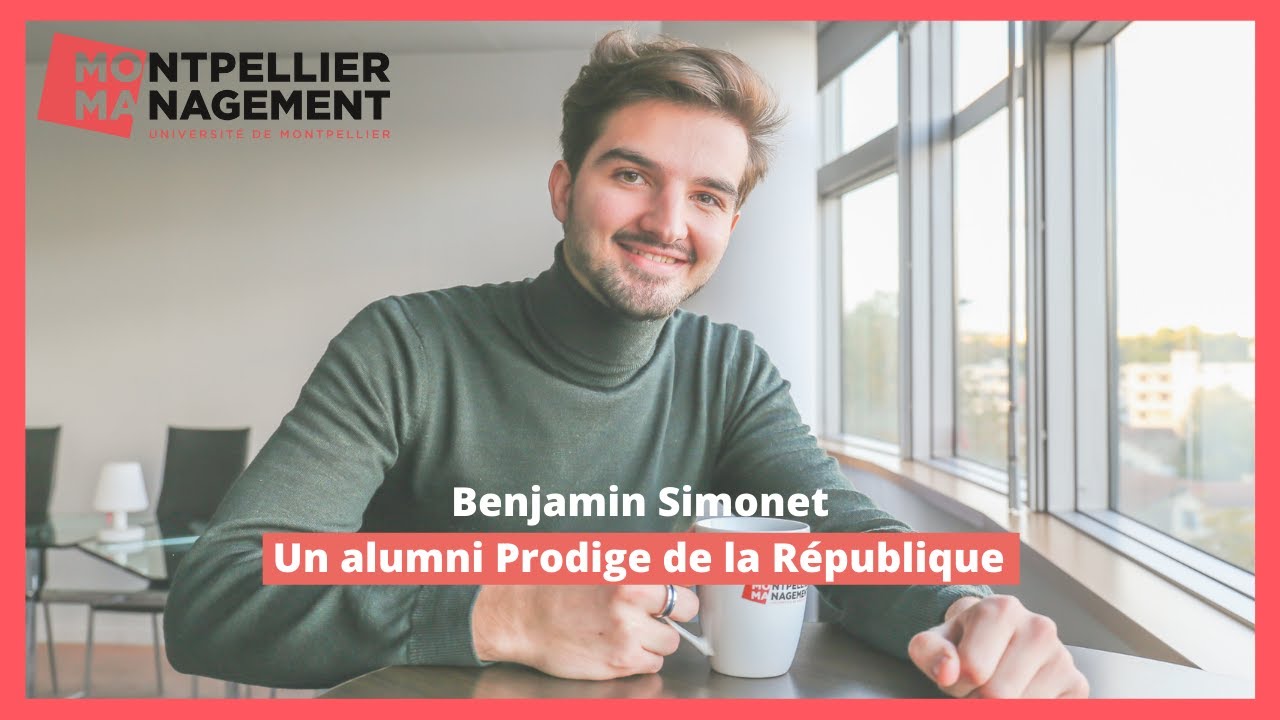 Benjamin Simonet élu Prodige de la république - YouTube