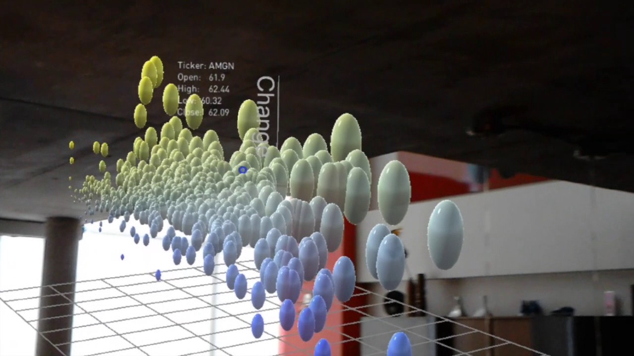 HoloLens: Interactive visualization - YouTube