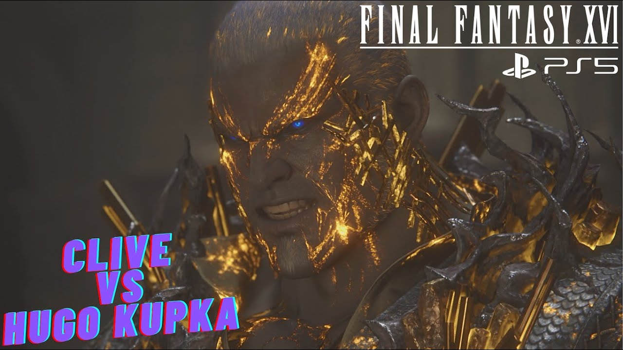 The CRAZIEST battle Clive vs Hugo Kupka - Final Fantasy XVI - YouTube