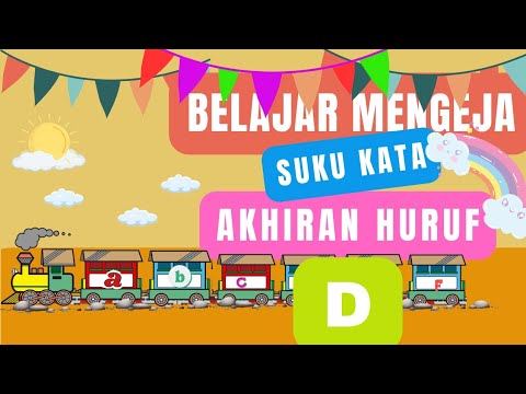 Belajar mengeja suku kata akhiran huruf D Part 10 bersama @AmiAlldamnia ...
