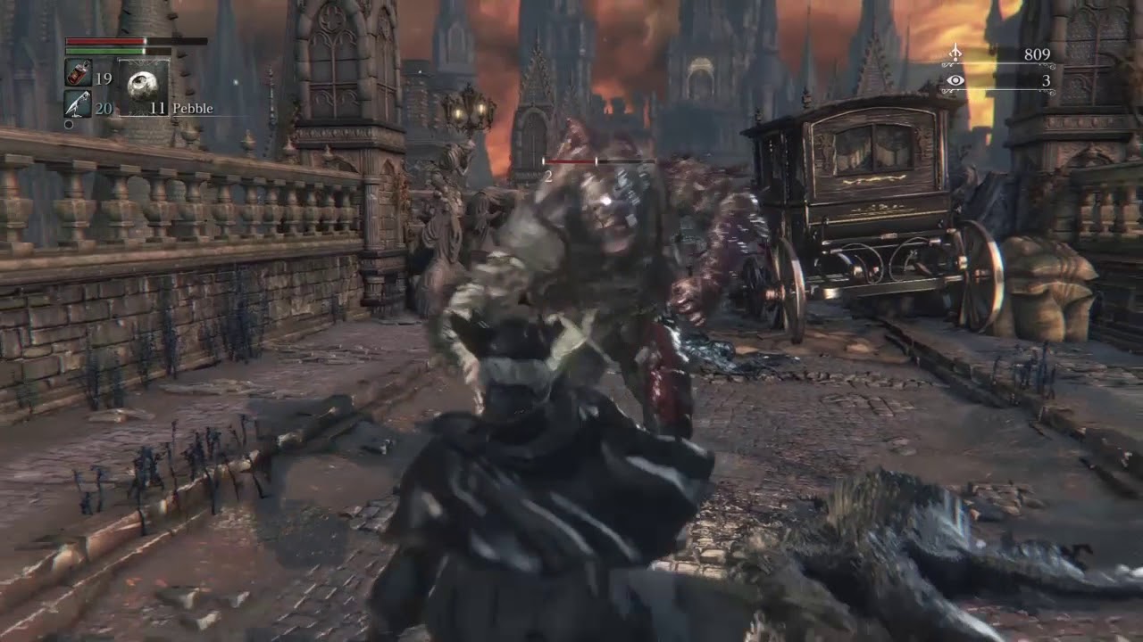 Bloodborne-Fighting with hands - YouTube
