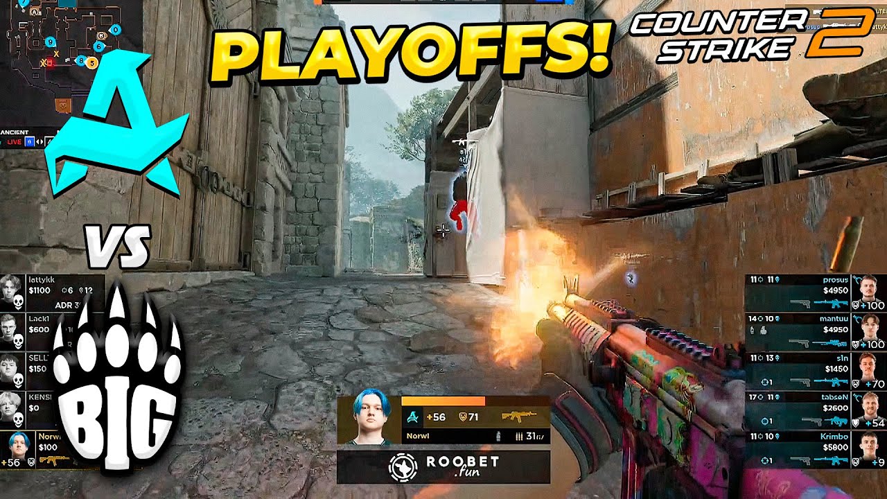 PLAYOFFS!! - BIG vs Aurora - Roobet Cup 2023 - HIGHLIGHTS | CS2 - YouTube