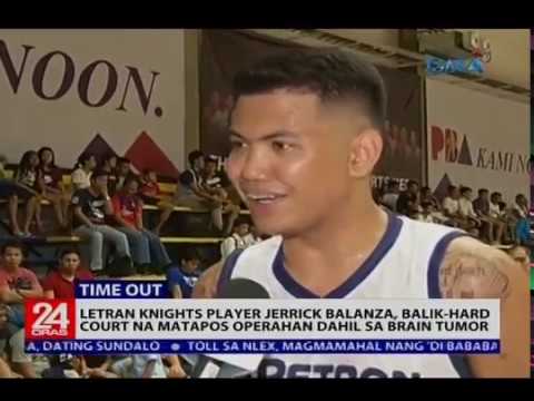 Letran Knights Player Jerrick Balanza, balik-hard court na matapos ...