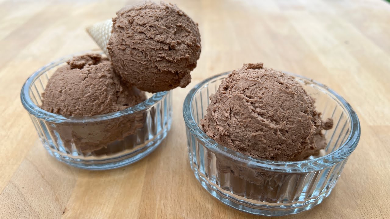 2-Ingredient Chocolate Ice Cream Recipe: Quick & Easy! - YouTube