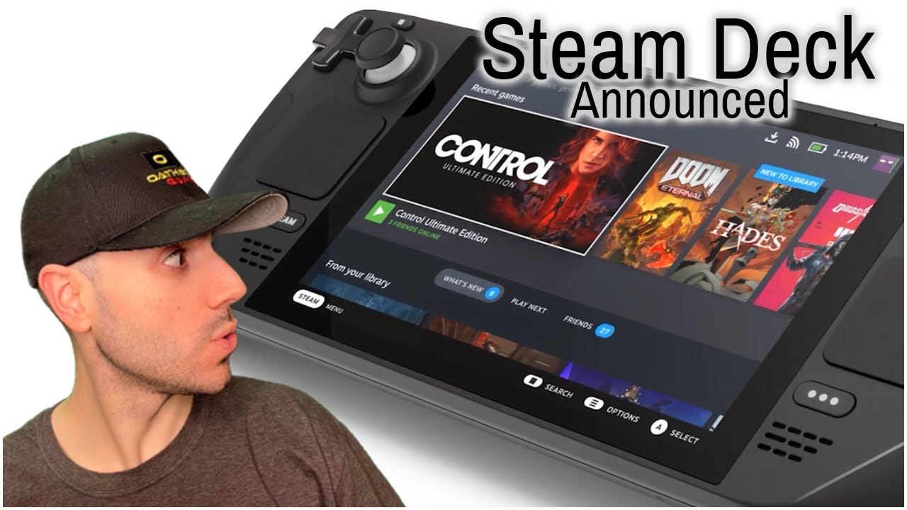 Steam Deck - Should You Buy The Steam Handheld Computer?! - YouTube