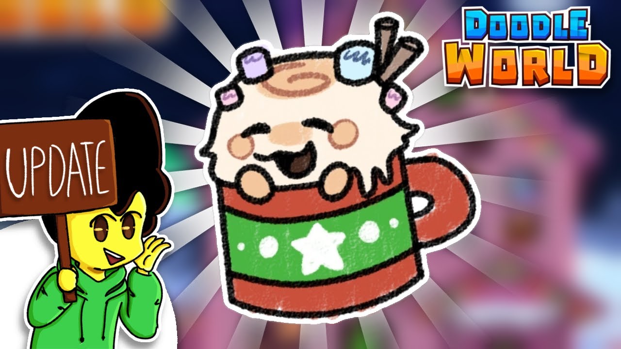 {LIVE} CHRISTMAS UPDATE WOOOOOO | DOODLE WORLD - YouTube