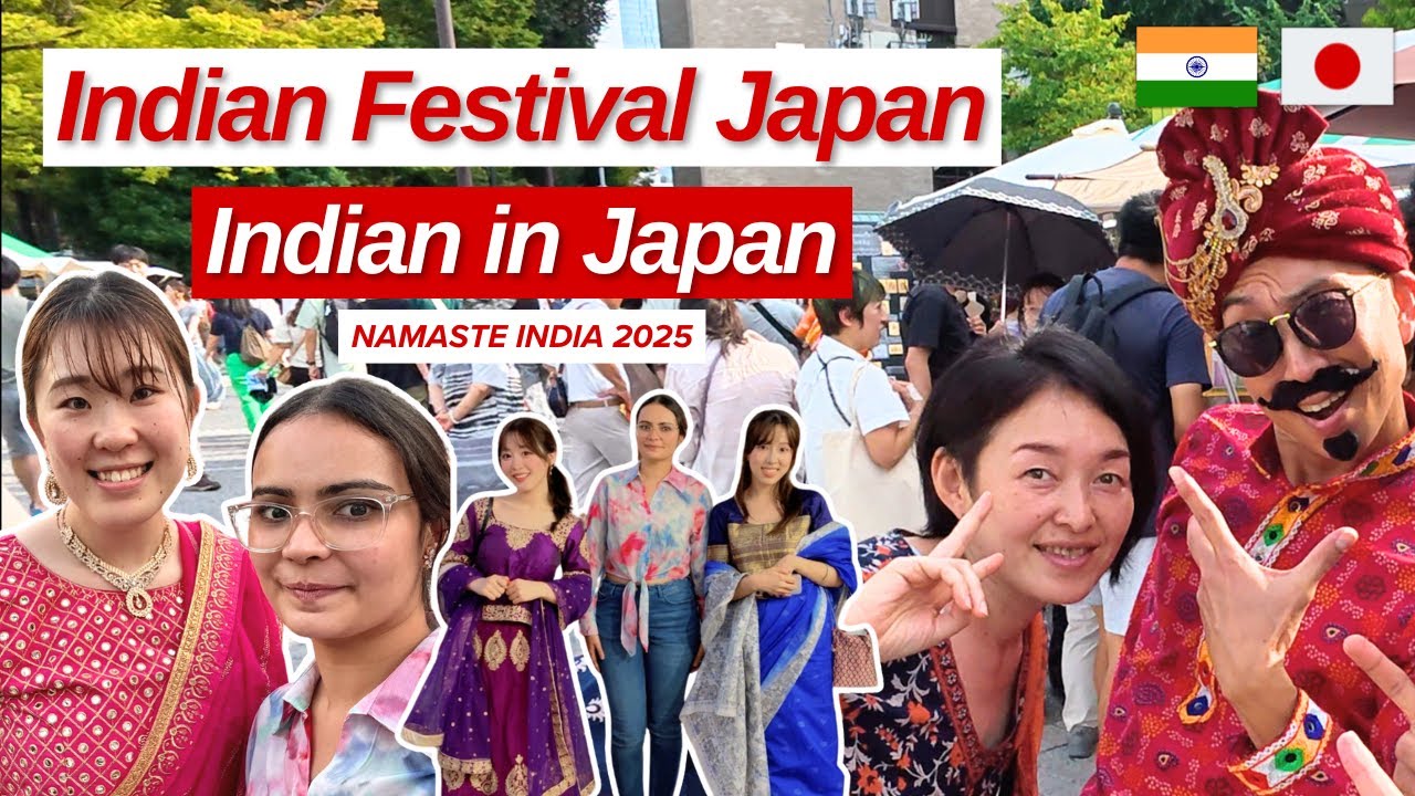 Indian Festival in Japan | Namaste India 2025 - YouTube