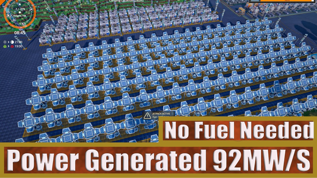 Foundry - Massive Power Generated Solar Panel 92MW/S - No Fuel Needed ...