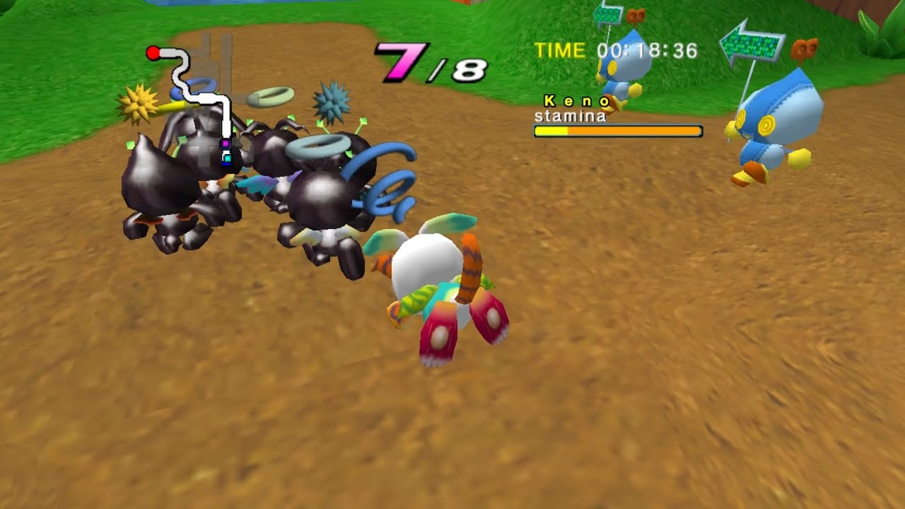 Sonic Adventure 2 - PS3 - Chao Stadium - Challenge Race - Horrible ...