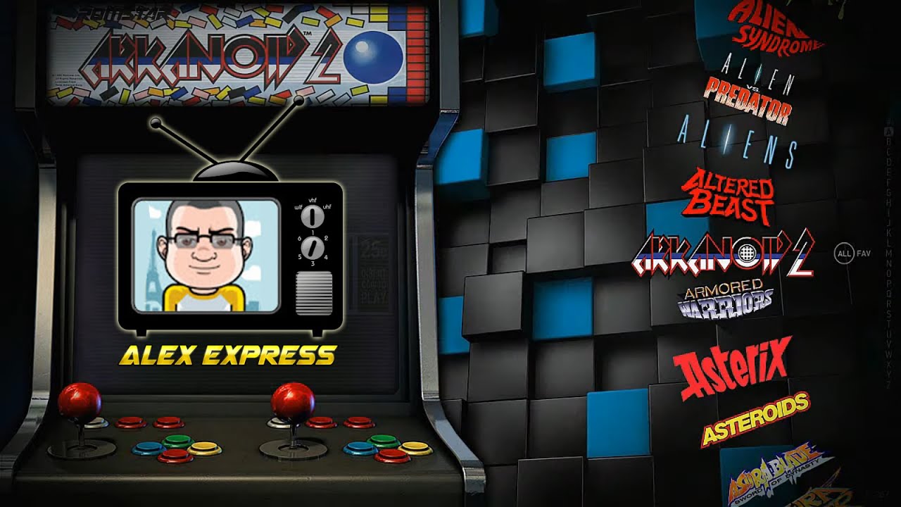 Tuto installer Coinops next PC et pack pinball fx2 et Jaguar atari ...