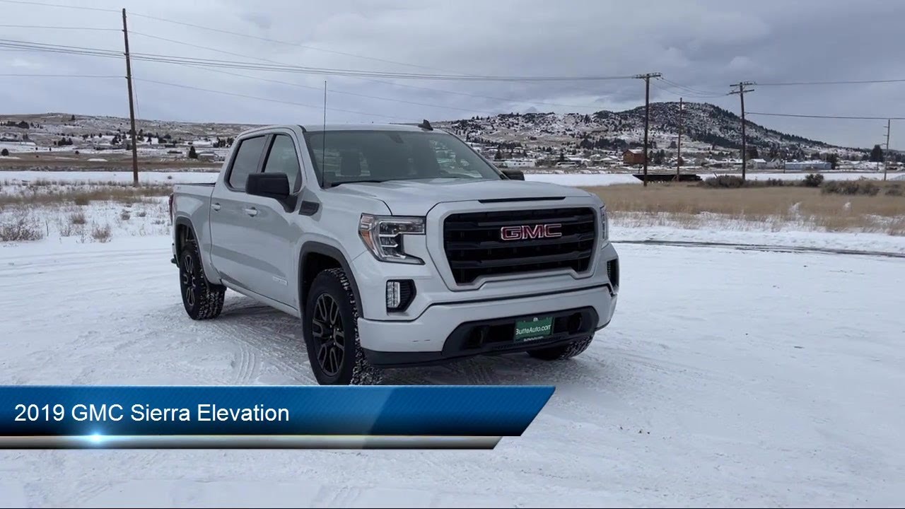 2019 GMC Sierra Elevation Butte Anaconda Helena Bozeman Dillon Missoula ...