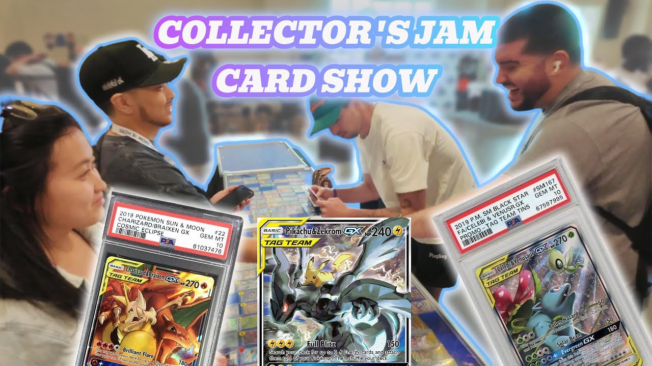 MY TAG TEAM POKEMON CARDS SOLD OUT!!! | Collector's Jam Card Show ...