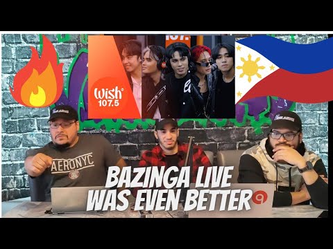 SB19 - Bazinga Live On Wish Bus 107.5 Reaction Even Better Live ...