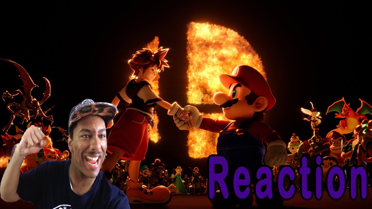 WELCOME TO SMASH BUDDY!!!!!- Super Smash Bros Ultimate Sora Reveal ...