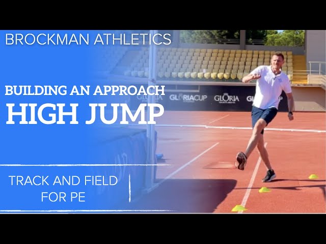 High Jump Approach Diagram