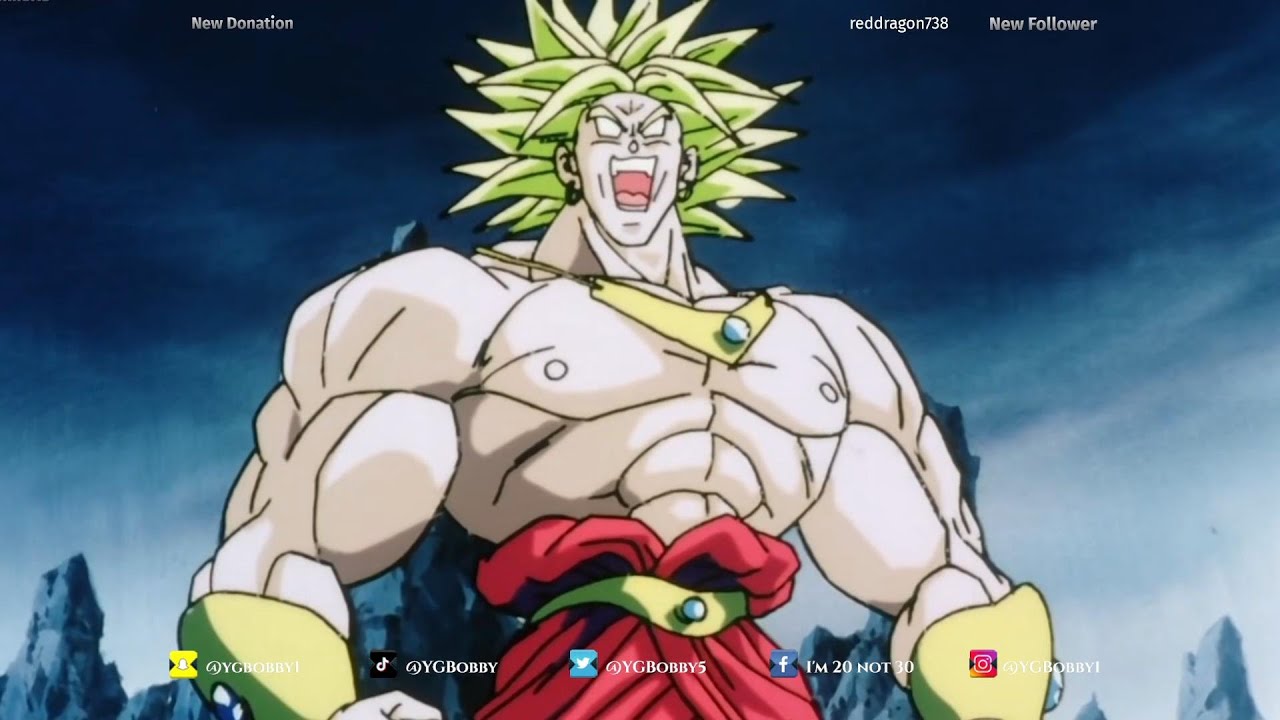 BROLY RADIATES BLACK AIR FORCE ENERGY (CJ DACHAMP Reaction) - YouTube