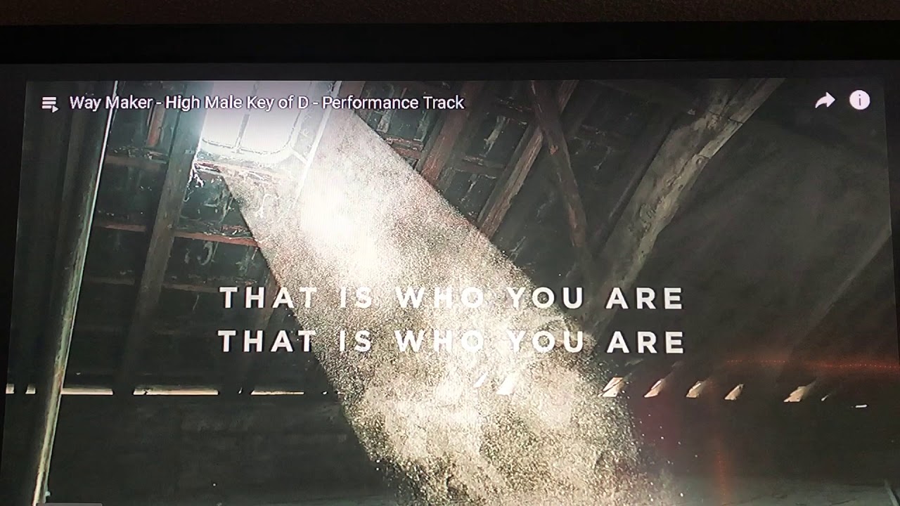 Waymaker @ Performance Video - YouTube