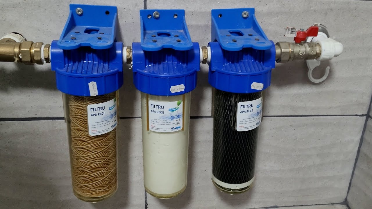 Ordinea corecta a filtrelor de apa - YouTube